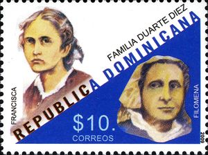 Stamp: Francisca and Filomena Duarte Diez (Dominican Republic) (Duarte ...