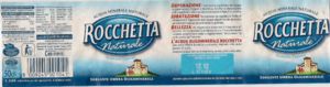 Etichetta Bevanda: Rocchetta Still Water (Rocchetta S.p.A., ItaliaCol ...