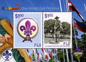 Stamp: Centenary of Scouting in Fiji (Fiji(Centenary of Scouting in ...
