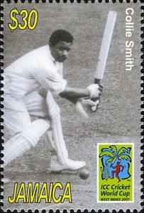 Stamp: Collie Smith (Jamaica(Cricket World Cup 2007) Mi:JM 1131,Sn:JM ...