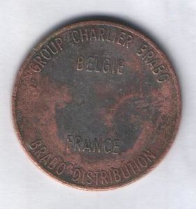 Token: Circus Circus Brabo Harry Levy (Belgium(Machine Tokens) Col:BE ...