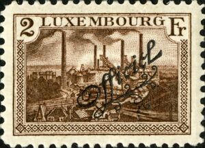 Stamp: Esch-sur-Alzette Foundries (Official) (Luxembourg(Official ...