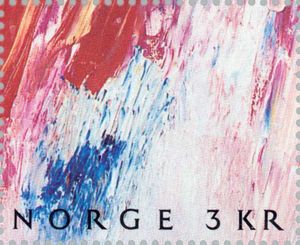 Stamp: Stamp Day- Painting by Jakob Weidemann (Norway(Art 1989) Mi:NO ...