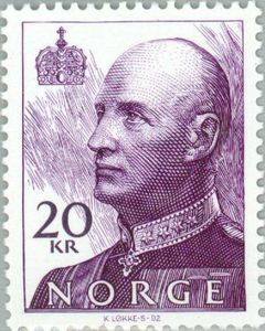 Stamp: King Harald V (Norway(Queen Sonja and King Harald V) Mi:NO ...
