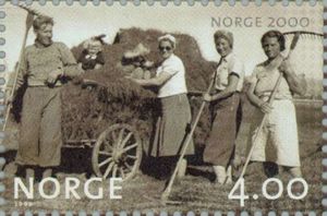 Stamp: Norway 2000 (Norway) (Millennium) Mi:NO 1325,Sn:NO 1232,Yt:NO ...