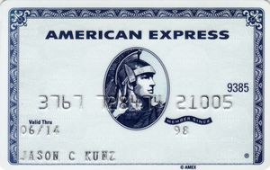 Bank Card: American Express (White) (American Express, United States of ...