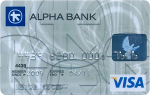 Bank Card: Alpha Bank Visa – 10.07 (ALPHA BANK, BulgariaCol:BG-VI-0013.01