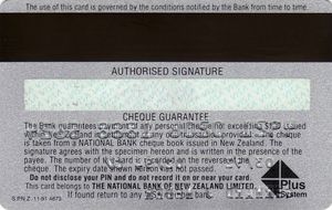 Bank Card: New Zealand Limited (The National Bank of New Zealand ...