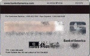 Bank Card: Platinum Check Card (Bank of America, United States of ...