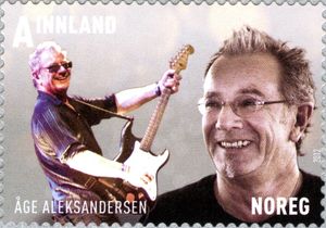 Stamp: Age Aleksandersen (Norway(Norwegian Pop Music 5) Mi:NO 1793,Sn ...
