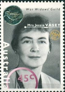邮票: Mrs Jessie Vasey (澳大利亚(Australian Second World War Heroes (1st ...