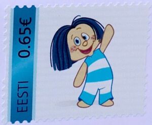 Stamp: Sipsik (Estonia: Personalized Stamps(Minu Mark) Col:EE A001417 📮