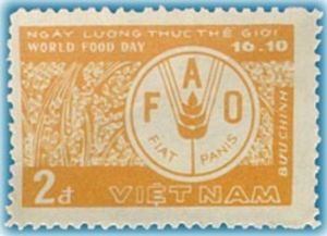 Stamp: FAO emblem (Vietnam) (World Food Day) Mi:VN 1199,Sn:VN 1164,Yt ...