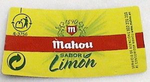 Etiqueta de bebida: Mixta (Mahou S.A., España) Col:ES-BEER-000006