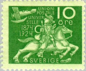 Stamp: Universal Postal Union (Sweden(U.P.U. (Universal Postal Union ...