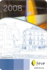 Pocket Calendar: Feve - Drawing of a Train (Spain(Electric Locomotives ...