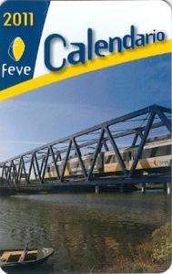 Calendario de Bolsillo: Feve - Train on a Bridge (España(Electric ...