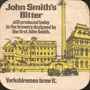 Bierdeckel: John Smith's Bitter (John Smiths, Großbritannien(You won't ...