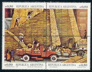 Stamp: International Workers Day (Argentina) (Celebrations) Mi:AR 1918 ...