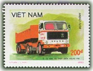 Stamp: Volvo F89 (Vietnam) (Trucks) Mi:VN 2132,Sn:VN 2057,Yt:VN 1032,Sg ...