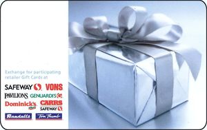 Gift Card: Present (Safeway and more stores, United States of America ...