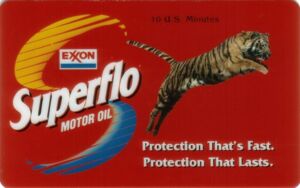 فون کارڈ: Exxon Superflo Motor Oil (Communications Design (CDG), امریکہ ...