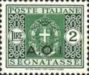 Stamp: Segnatasse (Italian East Africa(Postage Due - Italian stamps A.O ...