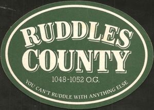 Beer Coaster: Ruddles County (Greene King, United Kingdom of Great ...