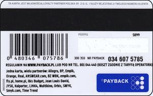 Functional Card: Bp (Payback, Poland(BP) Col:PL-payback-003-0015c