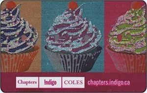 Gift Card: Dessert (Chapters-Indigo-Coles, Canada(Happy Birthday) Col ...