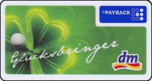 Functional Card: dm - Glücksbringer - Mini Card (Payback, Germany ...