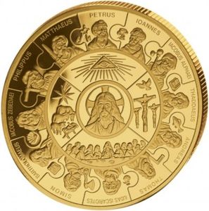 Coin: 12 Dollars (Apostles) (Liberia(2007~Today - Religion) Col:LR ...