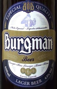 Drink Label: Burgman (Cervejaria Burgman Sorocaba, BrazilCol:BR-BEER-000043