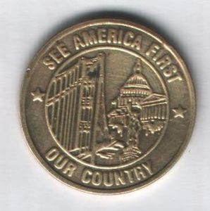 Token: See America First (United States of America(Games Tokens) Col:US ...