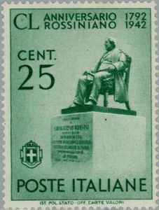 Stamp: Gioacchino Rossini, Composer (1792-1868) (Italy(Gioacchino ...