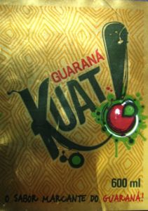 Drink Label: Kuat Guaraná (Kaiser do Brasil, BrazilCol:BR-SODA-000003