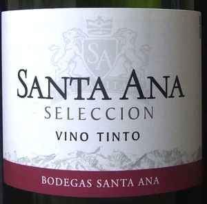 Drink Label: Santa Ana - Selección - Vino Tinto (Grupo Peñaflor S.A ...
