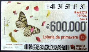 Lottery Ticket: Lotaria da Primavera (Draws 14) (Lotería Clássica ...
