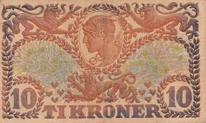 Banknote: 10 Kroner (Denmark(1930-1936 Issue) Wor:P-26b