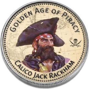 Coin: 25 Cents (Calico Jack Rackham) (East Caribbean States(2010 - East ...