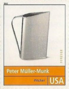 Stamp: Peter Muller-Munk: Pitcher (United States of America(Pioneers of ...