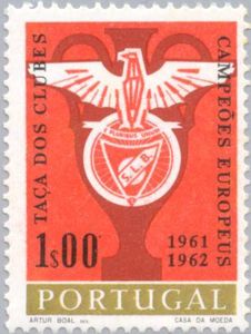 Selo: Benfica Emblem (Portugal(Benfica - Campeão Europeu de Futebol) Mi ...