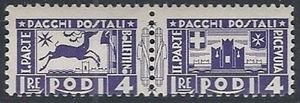 Stamp: Rhodes (Aegean Islands(Parcel post) Mi:IT-EG PP10,Yt:IT-EG RH ...