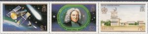 Stamp: Appearance of Halley's Comet - Strip of 3 (Belize(Appearance of ...