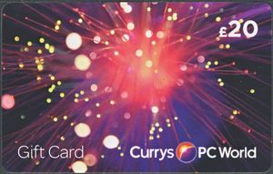 Gift Card: PC World (Currys PC World, United Kingdom of Great Britain ...