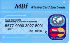 Bank Card: MBf (MBf, IndonesiaCol:ID-MC-0011