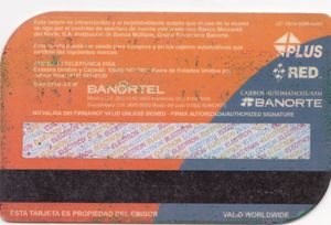 Bank Card: Facil (BaNorte, MexicoCol:MX-VE-0057