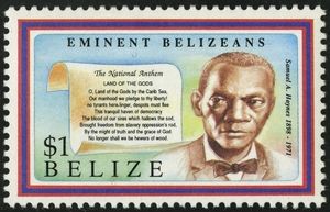 Stamp: Samuel A Haynes (1899-1971) (Belize(Famous Belizeans) Mi:BZ 1093 ...