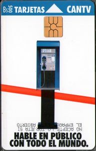 Phonecard: Teléfono Público (CANTV, Venezuela) ([018] CANTV ...