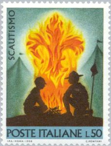 Stamp: Italian Boy Scouts (ItalyMi:IT 1271,Sn:IT 978,Yt:IT 1012,Sg:IT ...